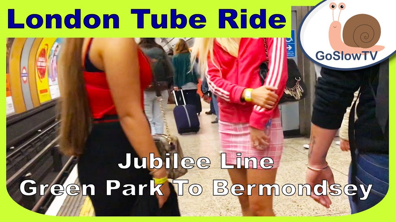 London Underground Tube Ride | Green Park to Bermondsey | Jubilee Line ...