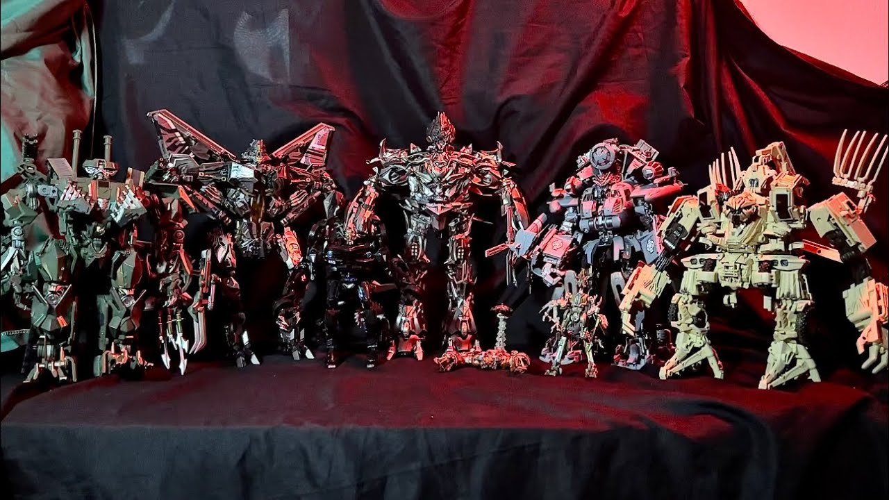 Transformers 2007 Movie Decepticon Figure Showcase - YouTube