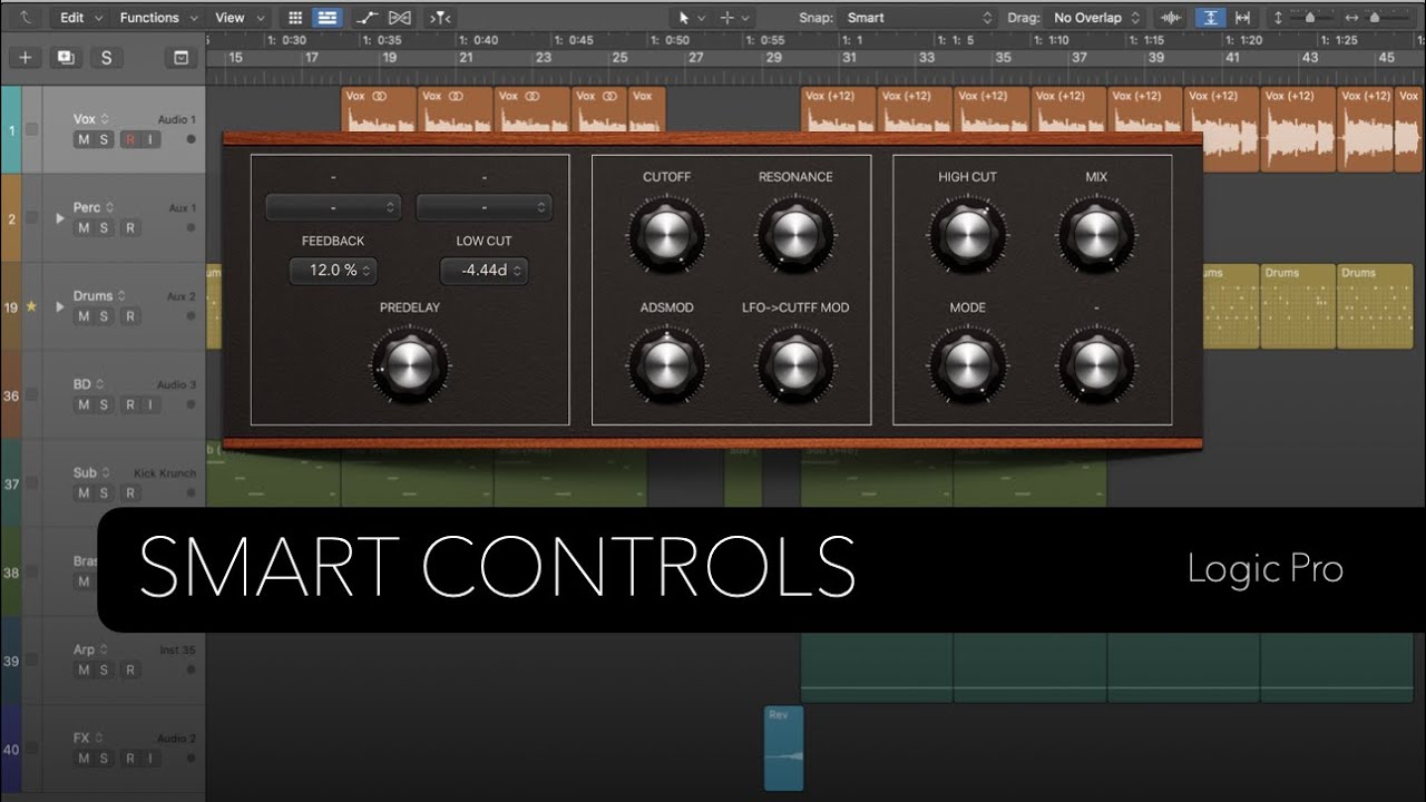 Logic Pro: Smart Controls - YouTube