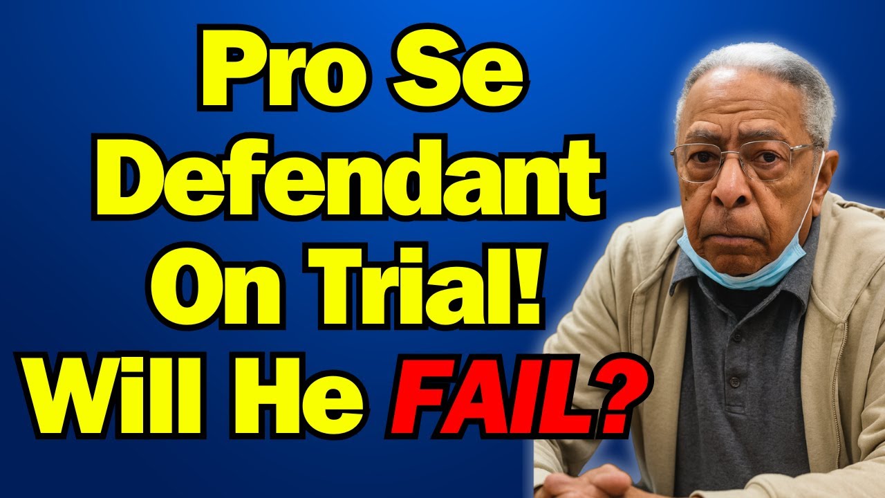 Pro Se Defendant on Trial | Success or Failure? - YouTube
