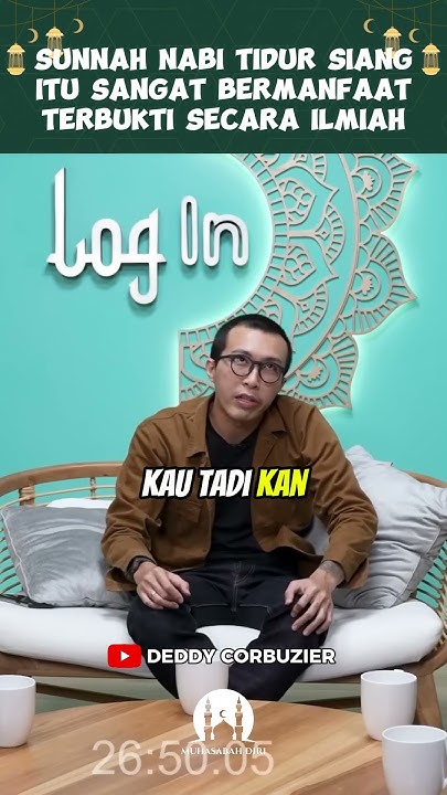 SUNNAH NABI TIDUR SIANG ITU SANGAT BERMANFAAT TERBUKTI SECARA ILMIAH - HABIB JAFAR ONAD BORIS ...