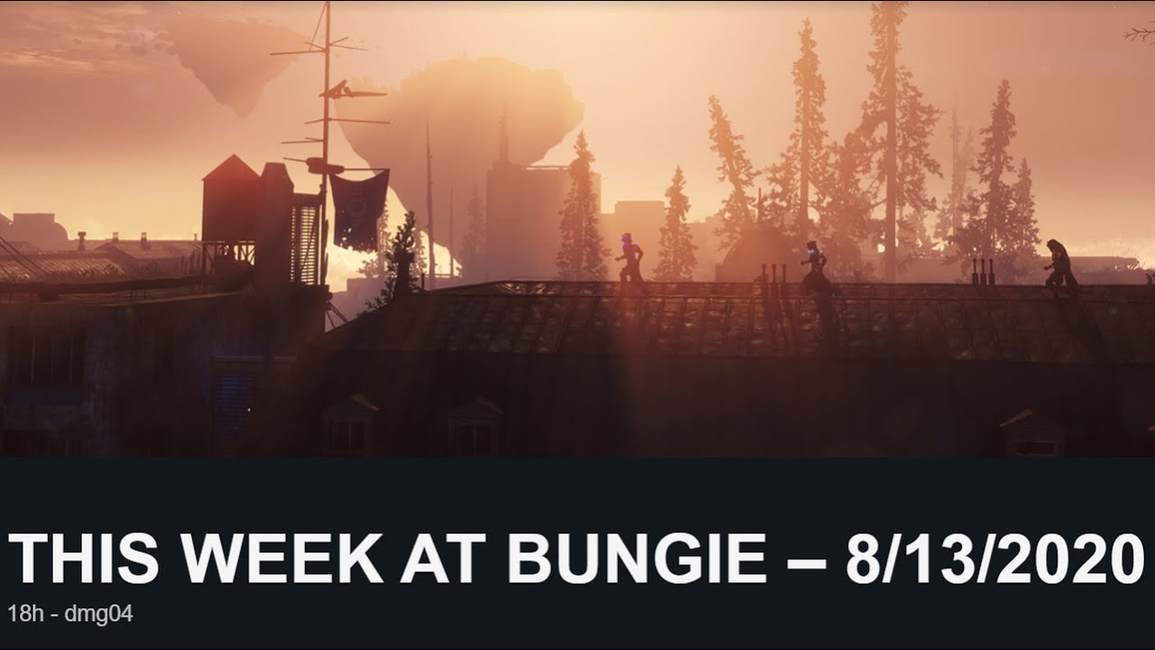 This Week at Bungie TWAB | August 13, 2020 | Destiny 2 - YouTube