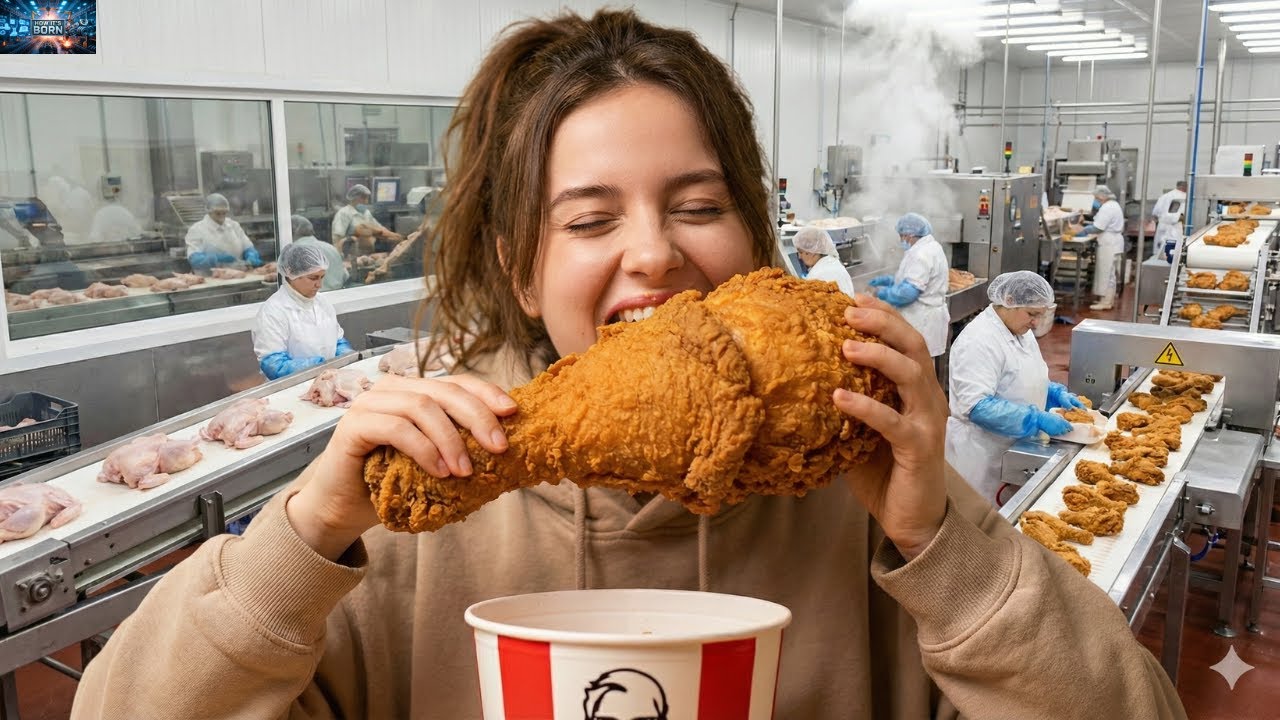 How KFC Fried Chicken is BORN | From Ross 308 Farm to The Bucket | HOW ...