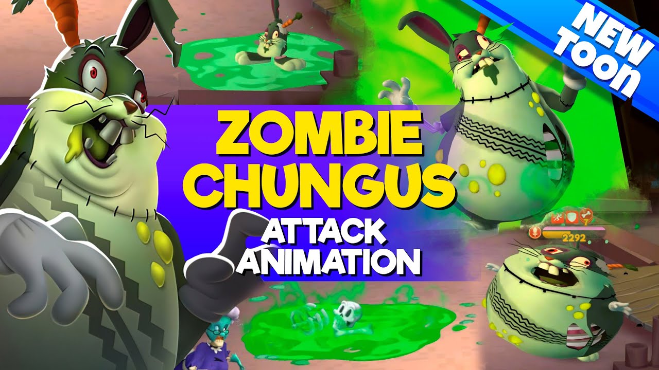 ATTACK ANIMATION I Zombie Chungus | Looney Tunes World of Mayhem - YouTube