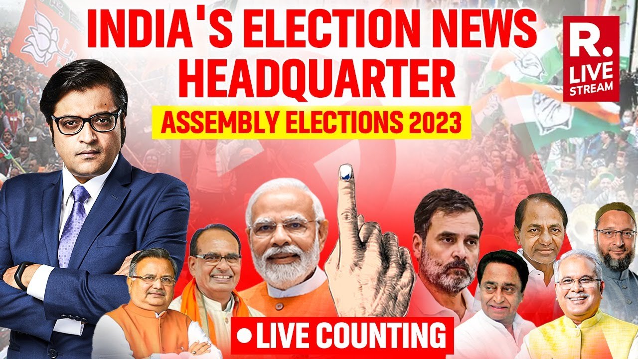 Assembly Elections 2023 Counting Live : MP | Chhattisgarh | Telangana ...