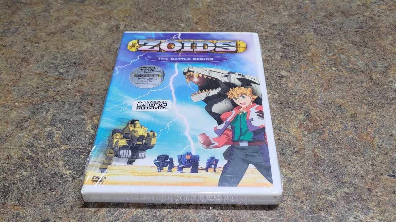 Zoids The Battle Begins DVD Factory Sealed Unboxing!! So Excited to ...