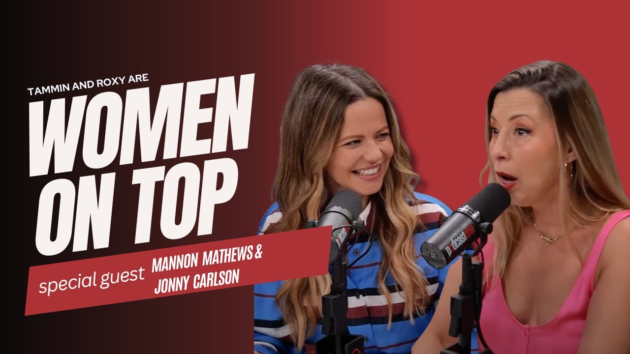 Comedians Manon Matthews and Johnny Carlson come on Women on Top! - YouTube