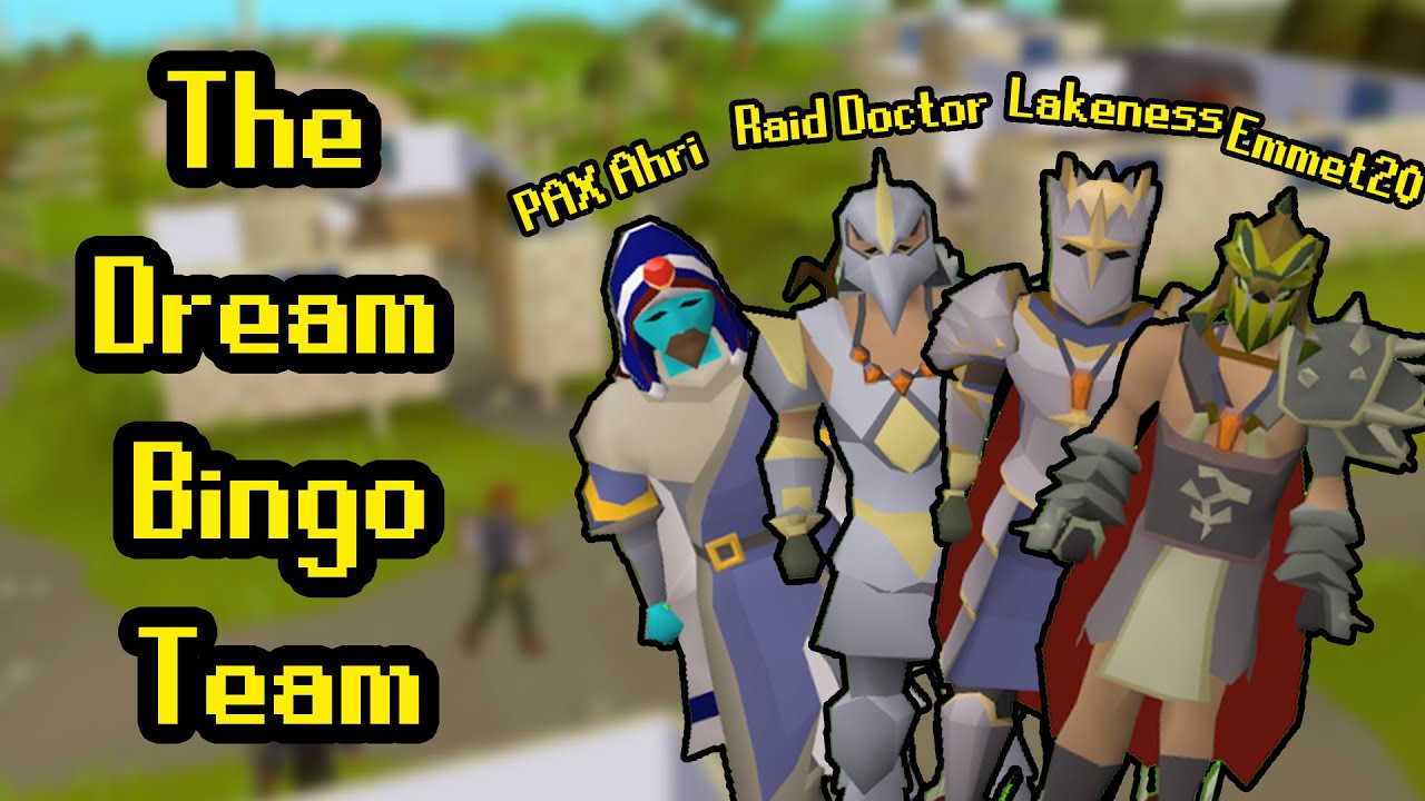 We're Coming For Our First Place PvM Bingo Prize - YouTube
