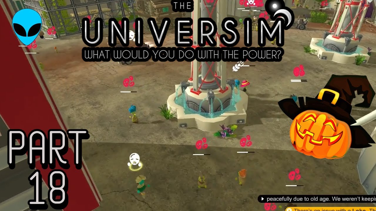 Zombie Invasion | The Universim Halloween Update | Part 18 - YouTube