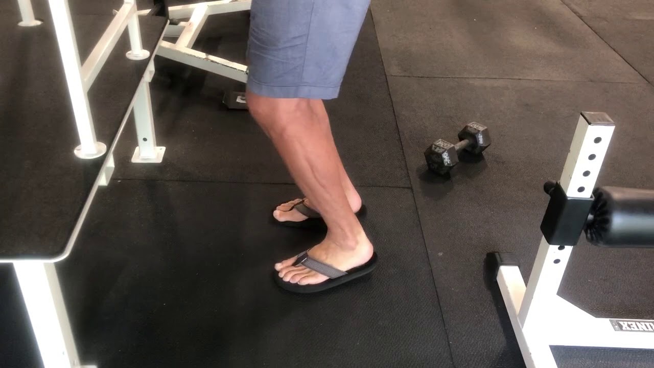 Soleus Heel Raises - YouTube