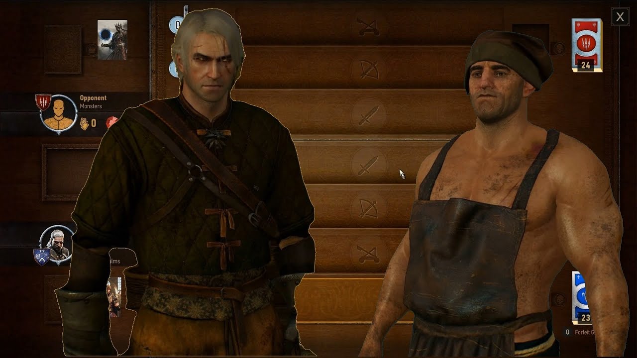 The Witcher 3: Wild Hunt | Gwent downwarren Merchant - YouTube