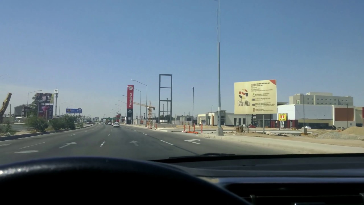 Plaza la Gran Vía (construcción) -Mexicali- - YouTube