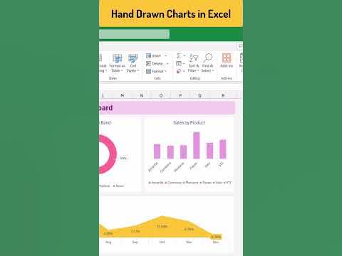Hand Drawn charts in EXCEL to draw attention from everybody | Step-by-step guide #chart #excel ...