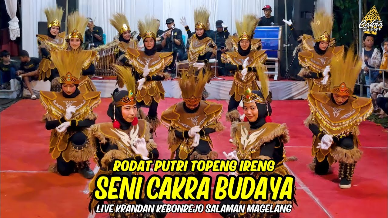 RODAT PUTRI SENI CAKRA BUDAYA TOPENG IRENG TERBARU LIVE KRANDAN ...
