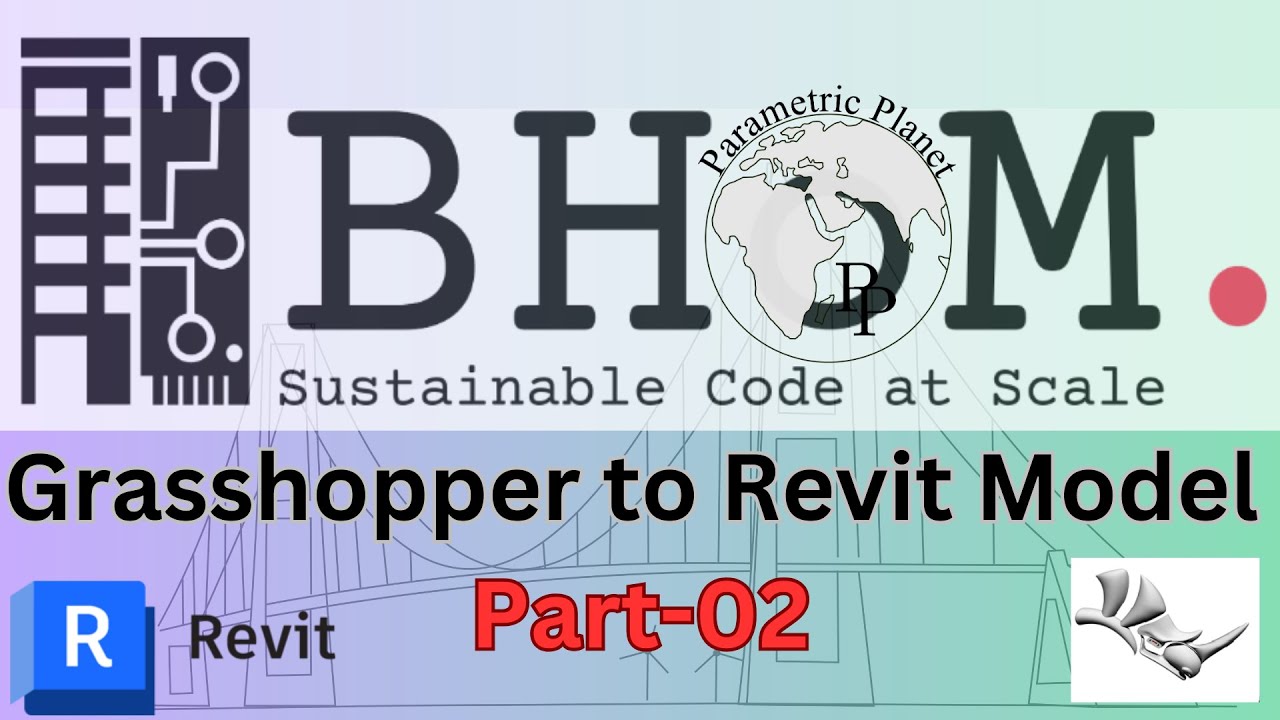 Grasshopper to Revit Using BHoM Tool (Part-02 /Floor and Column ...
