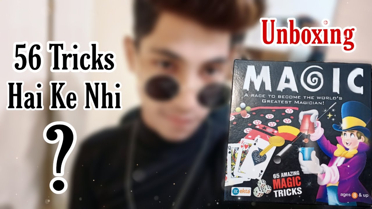 65 Amazing Magic Tricks Kit Box Unboxing || Raj Modern Magic || RM ...