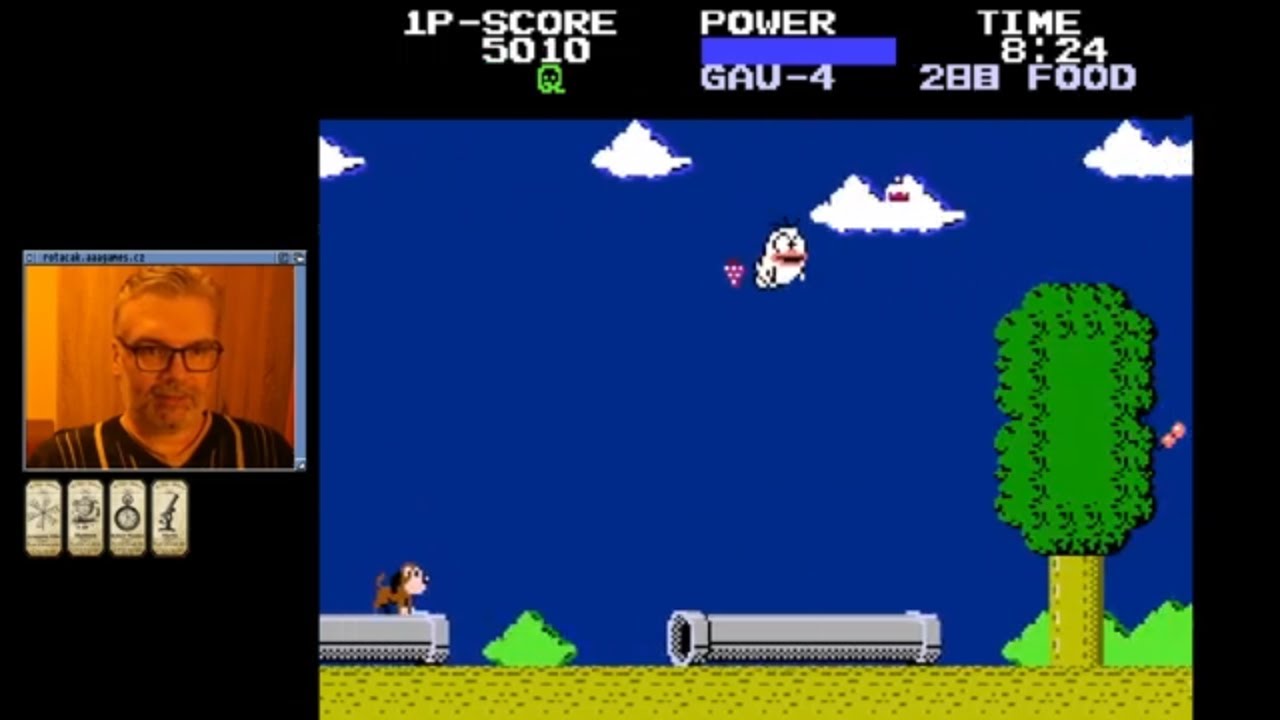 🙁 Obake no Q Tarou - Wanwan Panic (NES) - YouTube
