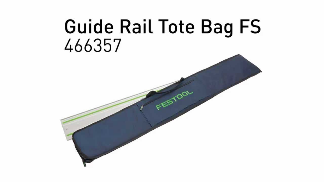 AceTool | Festool 466357 Guide Rail Bag - YouTube
