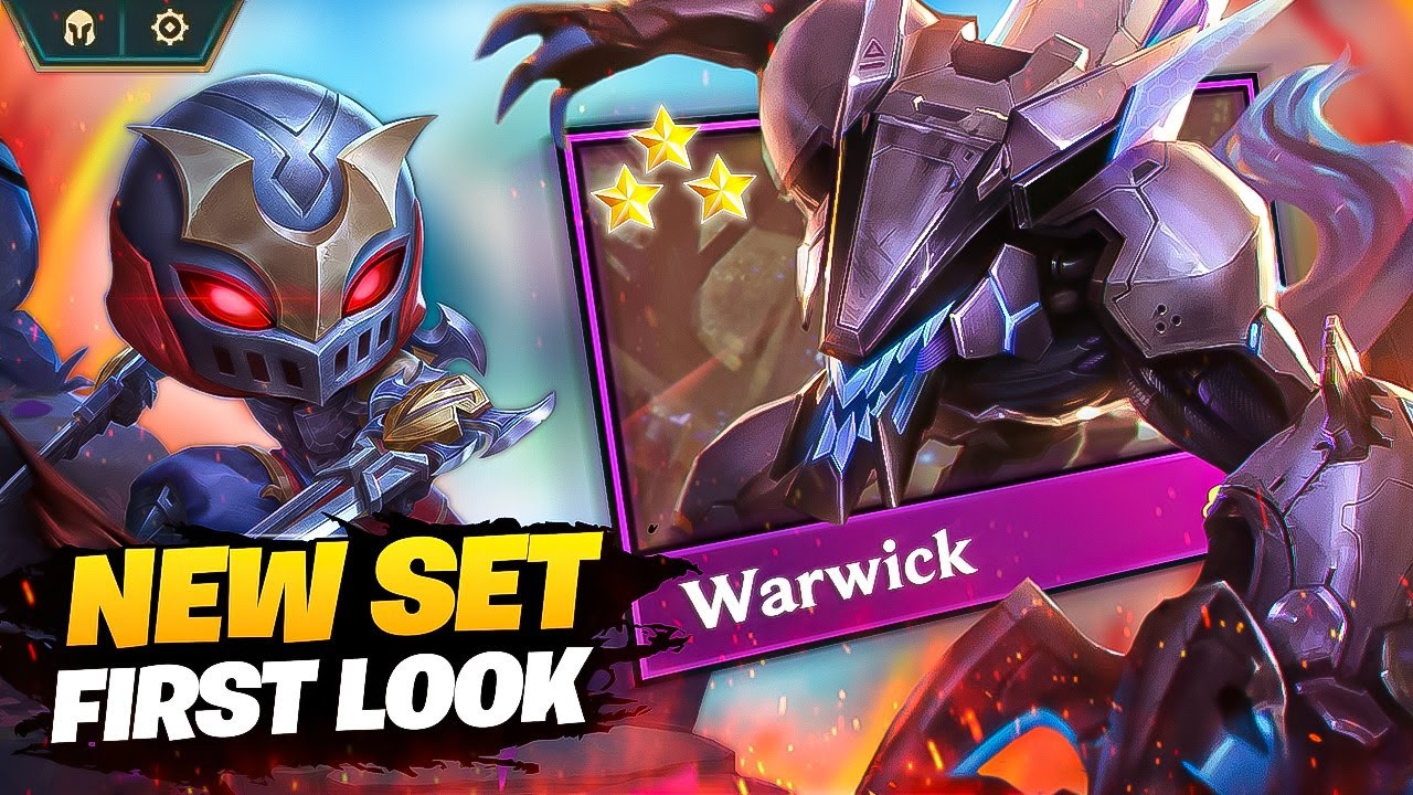 I HIT WARWICK 3 ON MY FIRST GAME!! New TFT Set 8.5 PBE Gameplay - YouTube