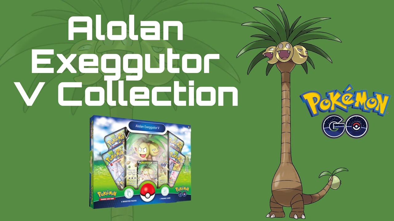 Pokemon Go Alolan Exeggutor V Box Opening - YouTube