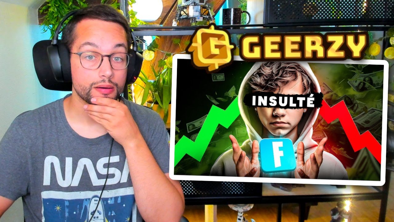 JE RÉAGIS À CETTE VIDEO SUR "L'HISTOIRE DE GEERZY" (le créateur de "The ...
