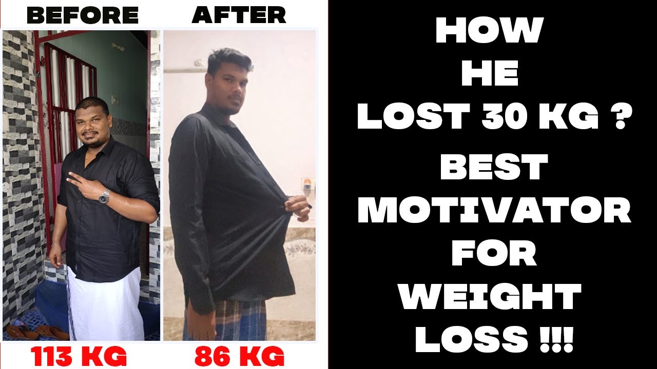 How He Lost 30 Kg | Best Motivator For Weight Loss | Transformation ...