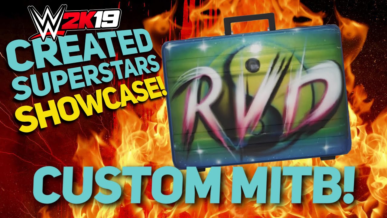 CUSTOM MITB | WWE 2K19 Created Superstars Showcase Ep.5 - YouTube