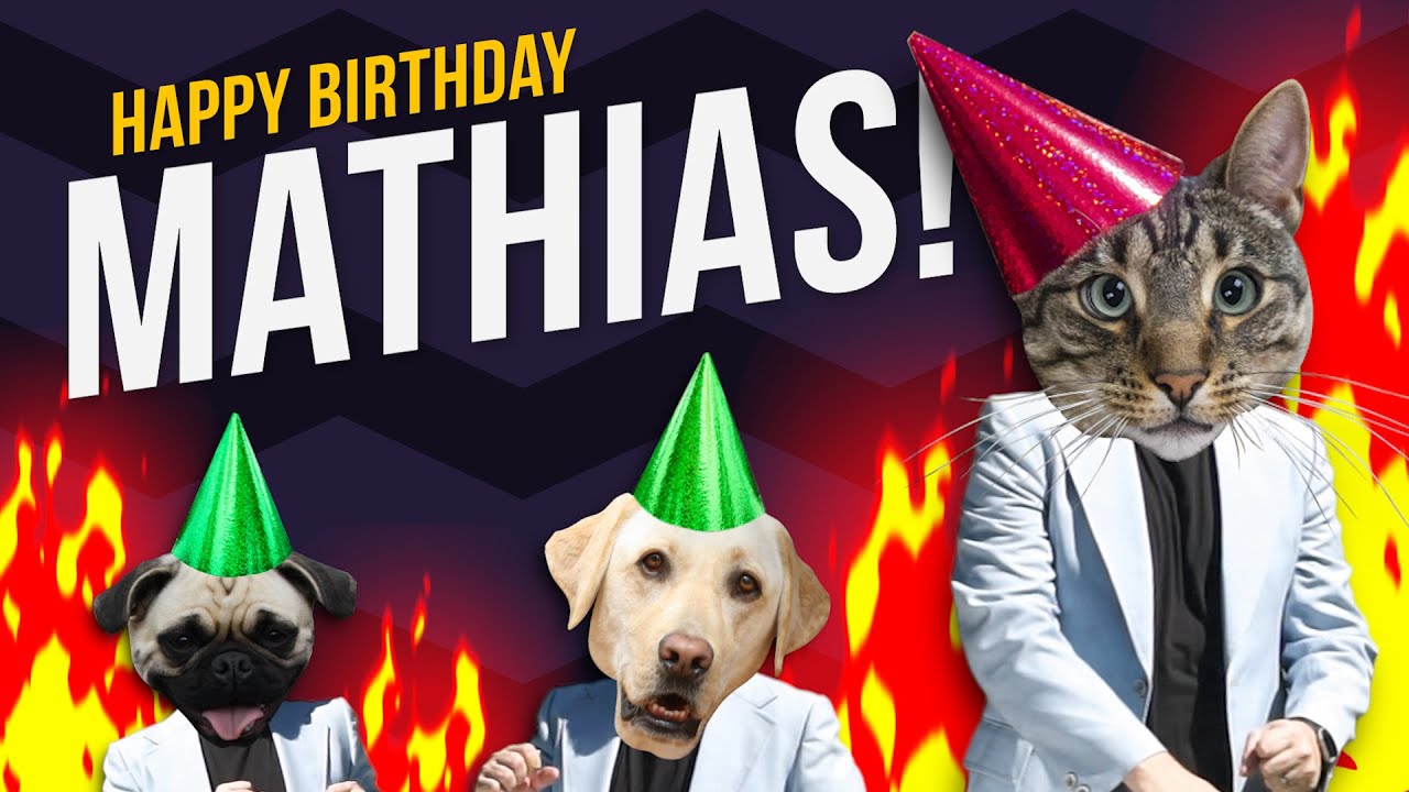 Happy Birthday Mathias - Its time to dance! - YouTube