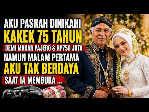 Kakek 75 Tahun Menikahiku Dengan Mahar Pajero & Rp750 Juta‼️Malam Pertama Aku Syok Saat Ia Meminta..