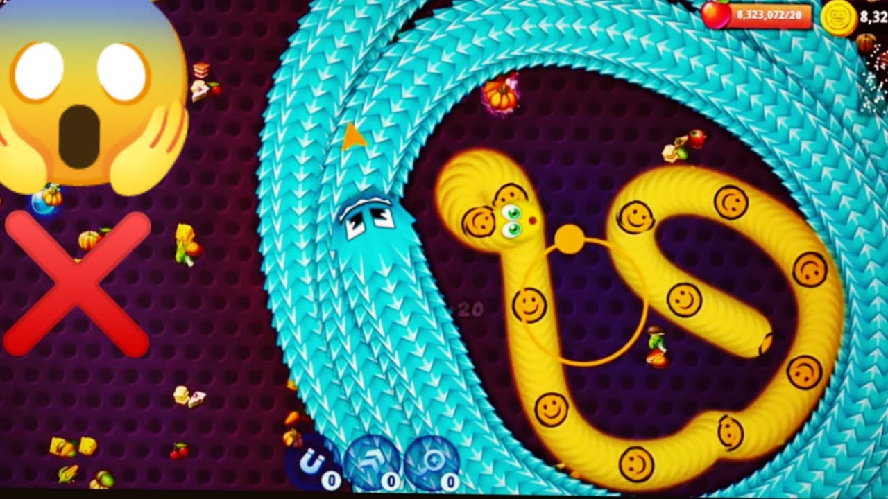 Wormszone Magic🐍 Game play #Short #snack #worms #youtubeshort # ...