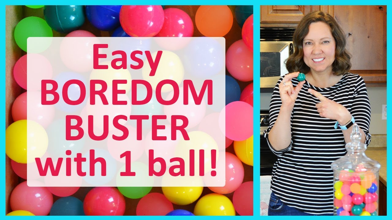 Back-to-Back Ball Challenge--Easy Boredom Buster with a Bouncy Ball ...