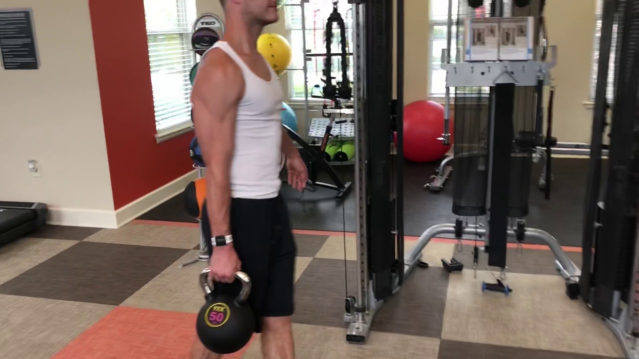 Suitcase Carries (Single Arm) - YouTube