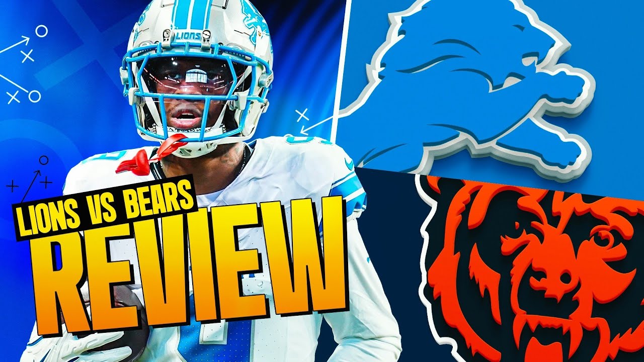 Jameson Williams' Big Game as Lions Bounce Back | Bears vs. Lions Week ...