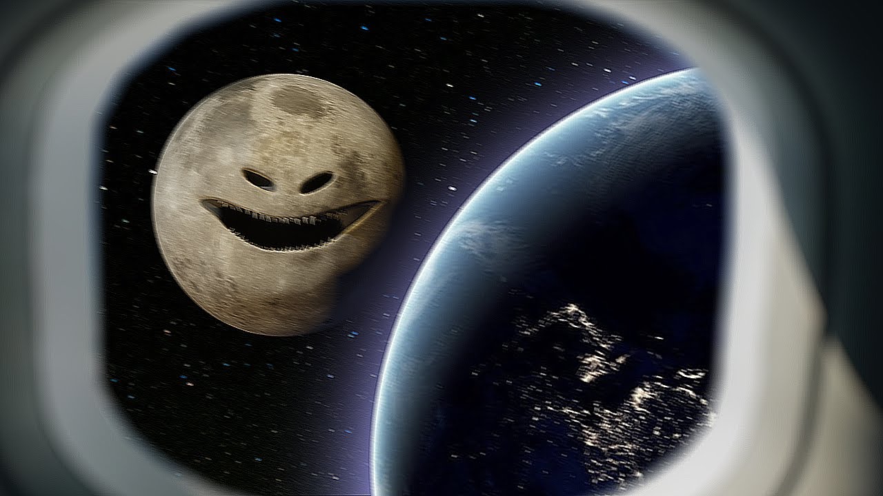 The Moon wakes up and crashed into the Earth. - YouTube