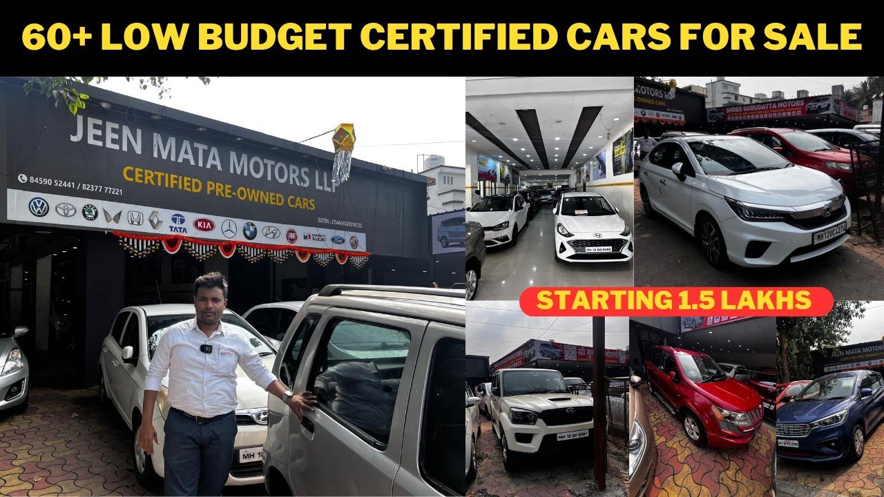 60+ LOW BUDGET CERTIFIED CARS FOR SALE AT JEEN MATA MOTORS PUNE - SWIFT ...