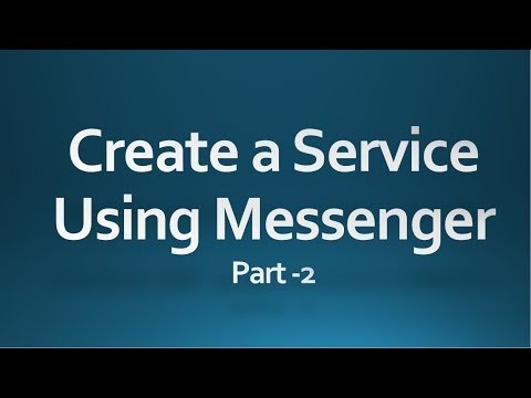 Android tutorial for beginners -75- Create a Service using Messenger ...