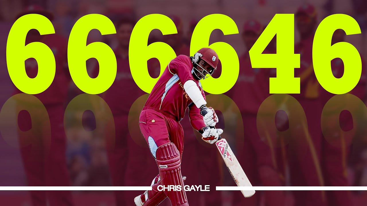 chris gayle batting hd | 6ball - YouTube
