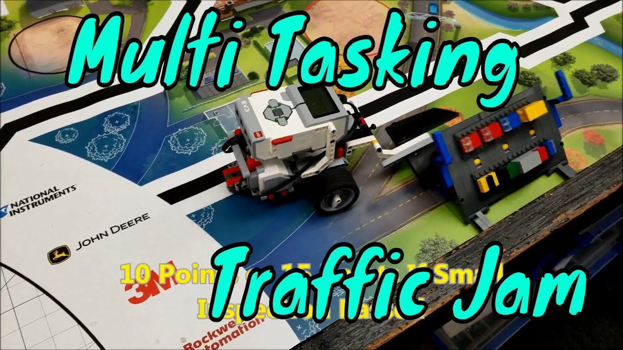 "Multi Tasking For Traffic Jam Mission & I Got A New FLL Table!!" - YouTube