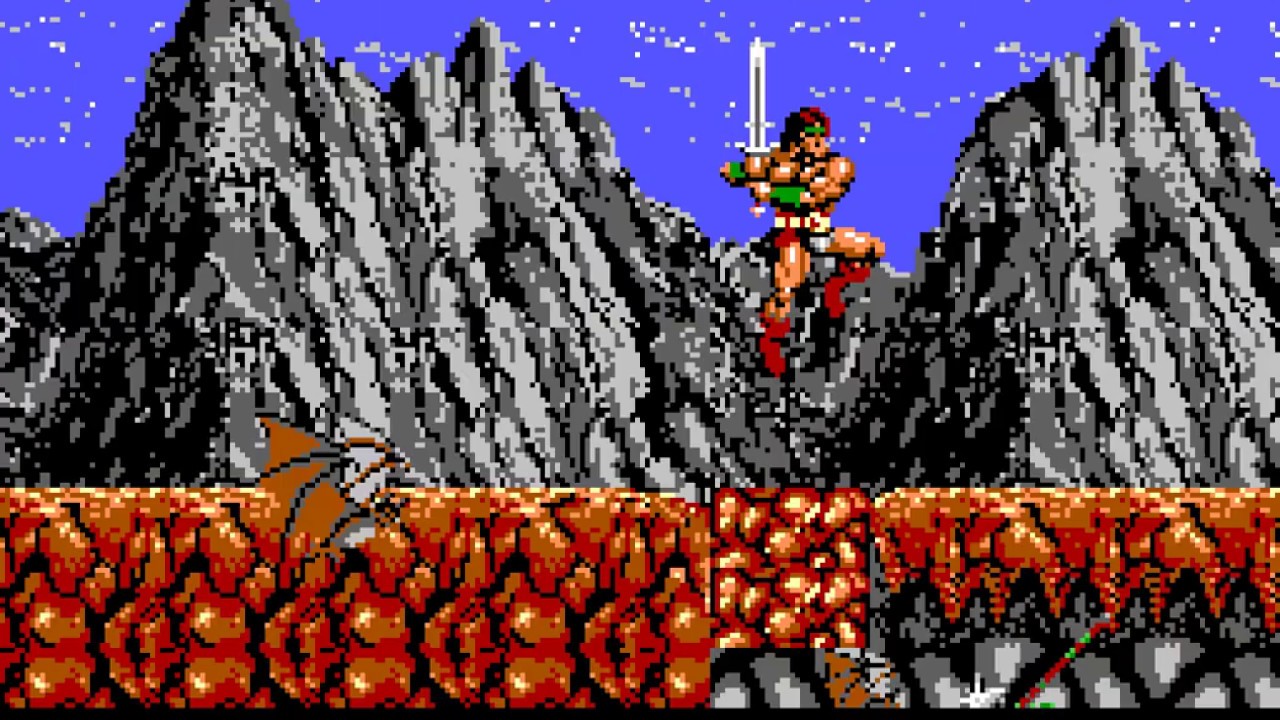 Rastan PC MS-DOS Gameplay - YouTube