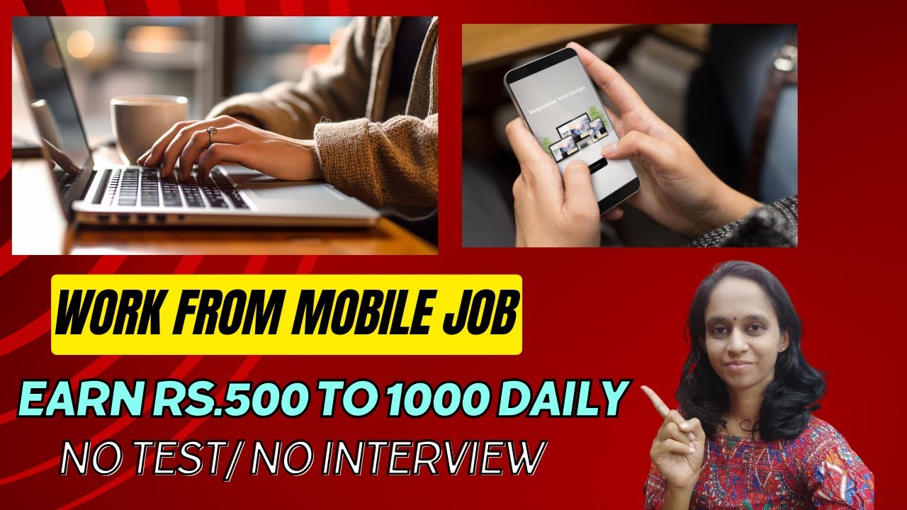 Typing Job | Mobile Work | Work From Home Jobs | Online Job | Part Time ...