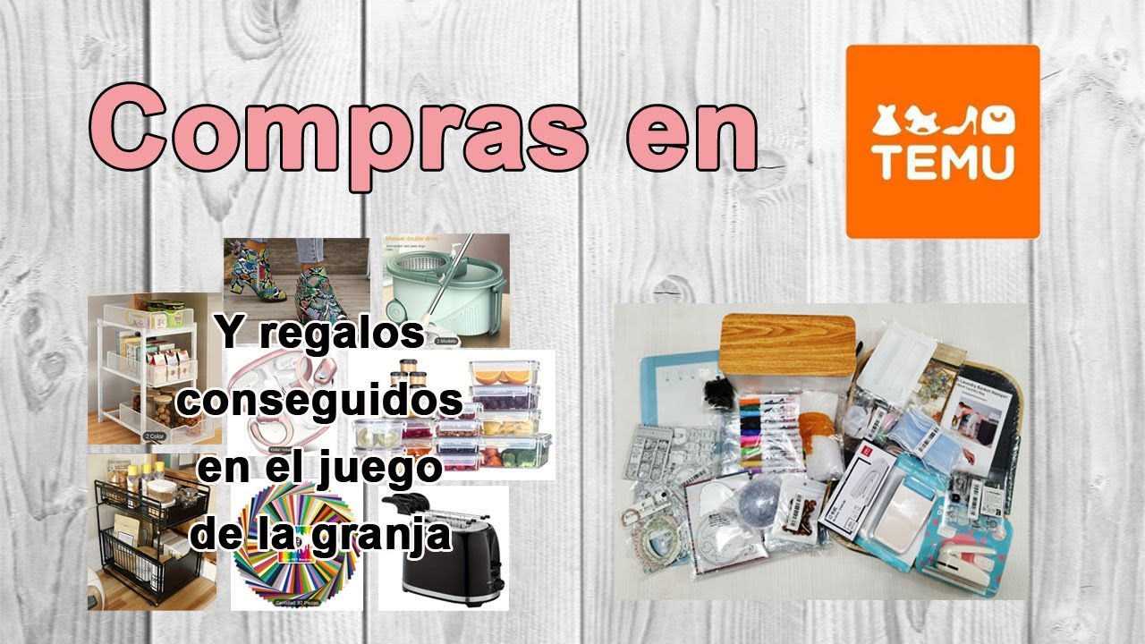 Haul de compras Temu. Temu regalos gratis. Productos gratis Temu. - YouTube