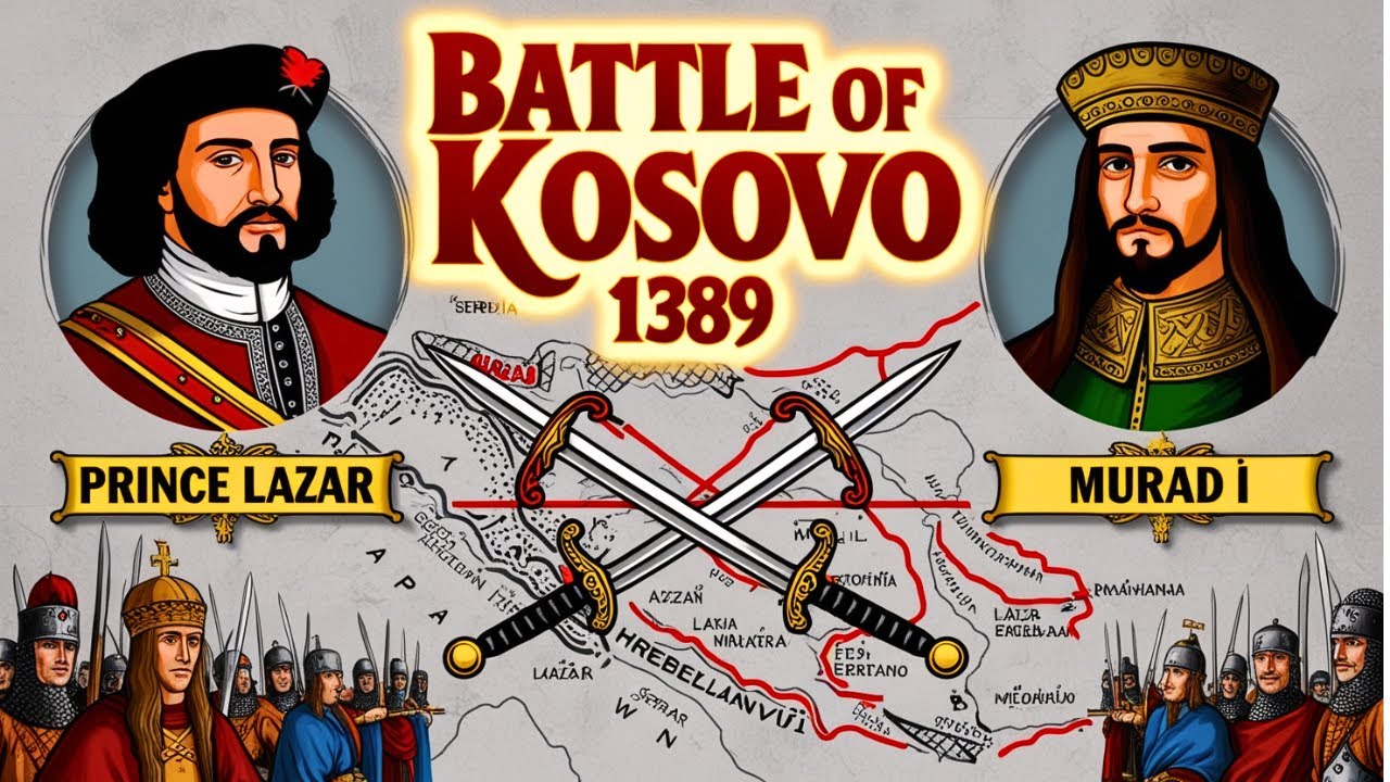 The Battle of Kosovo 1389: Rise of the Ottoman Empire | Ottoman ...