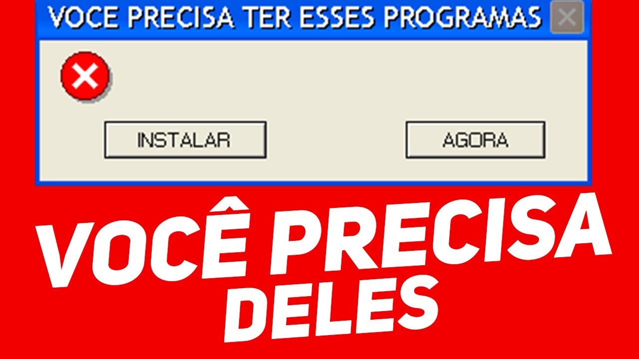 PROGRAMAS QUE VOCÊ PRECISA TER EM SEU COMPUTADOR AGORA - YouTube