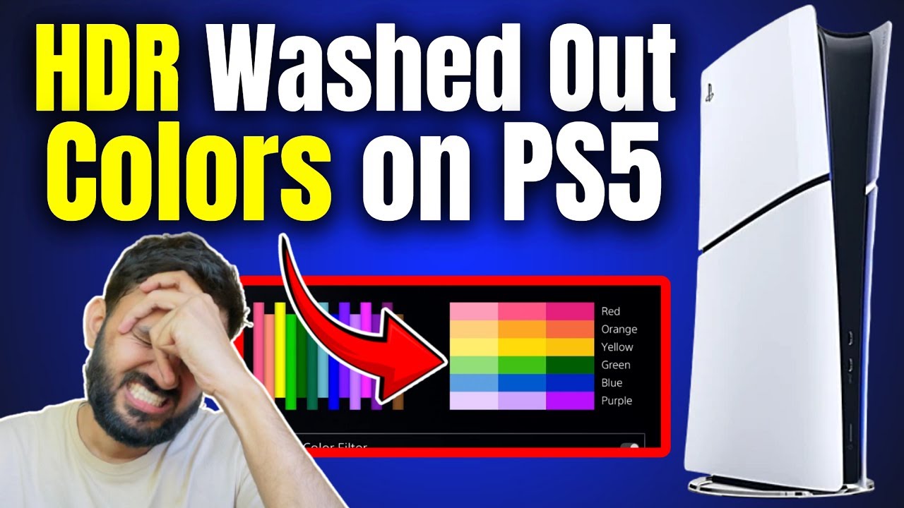 How to Fix HDR Washed Out Colors on PS5 [2025] - YouTube