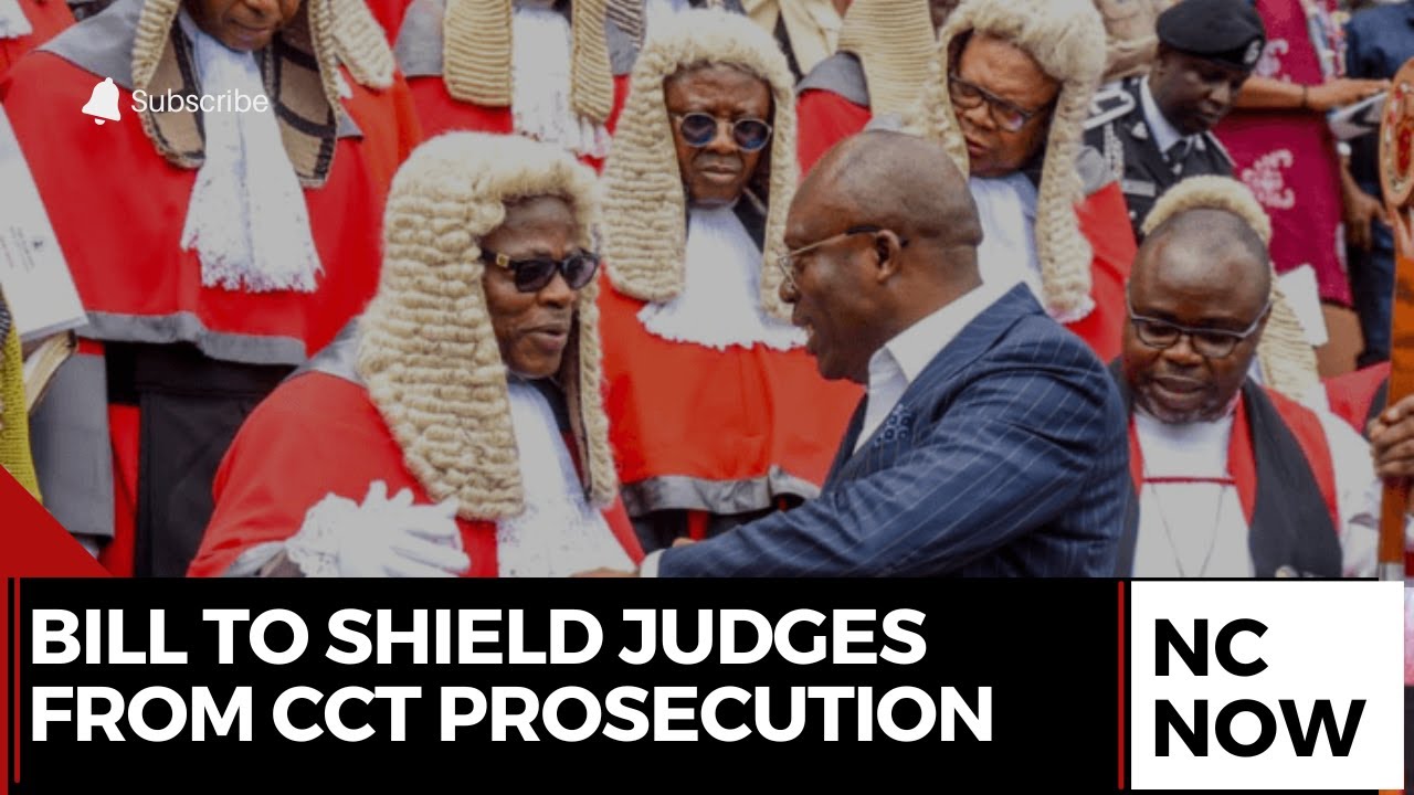 Bill to Shield Judges from CCT Prosecution - YouTube