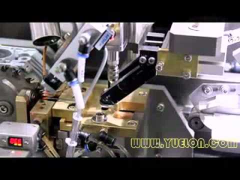 Automatic Brazing Machine for wood saw blade - YouTube