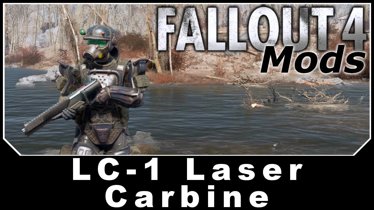 Fallout 4 Mods - LC-1 Laser Carbine - YouTube