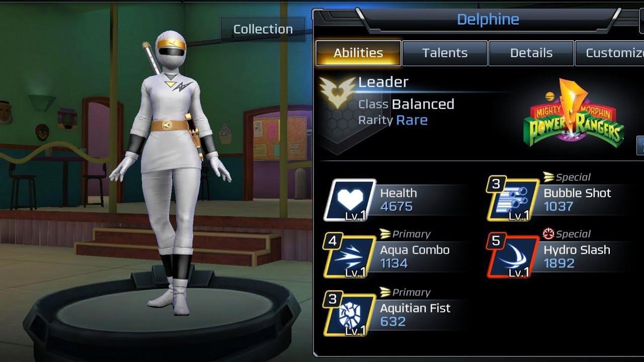 Delphine Alien Rangers Ep & Movesets ~ Power Ranger Legacy Wars - YouTube
