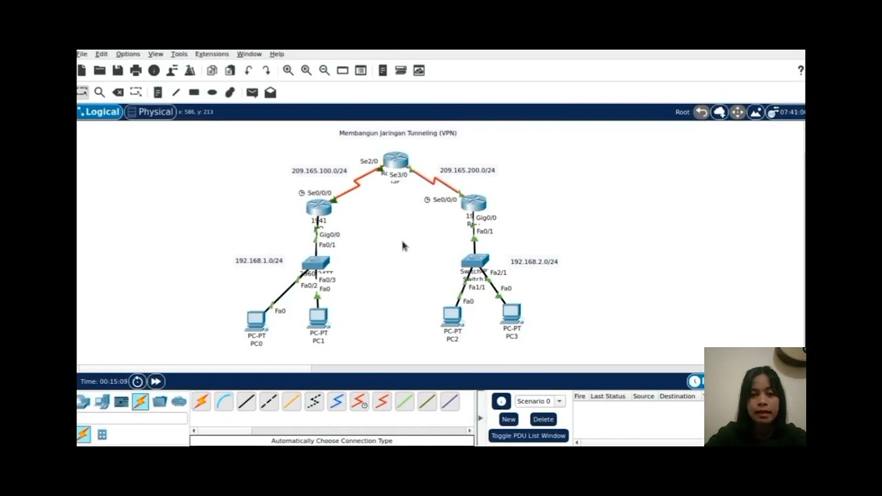 Konfigurasi Site-To-Site IPSec VPN Tunnel Dengan Crypto IPSec Pada ...