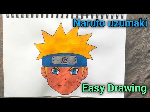 How To Draw Naruto Uzumaki Passo a passo | Finaxo marker Naruto Drawing ...